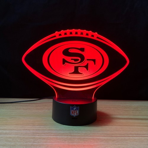 LED Lamp - San Francisco 49ers – FOOTBALL-KING