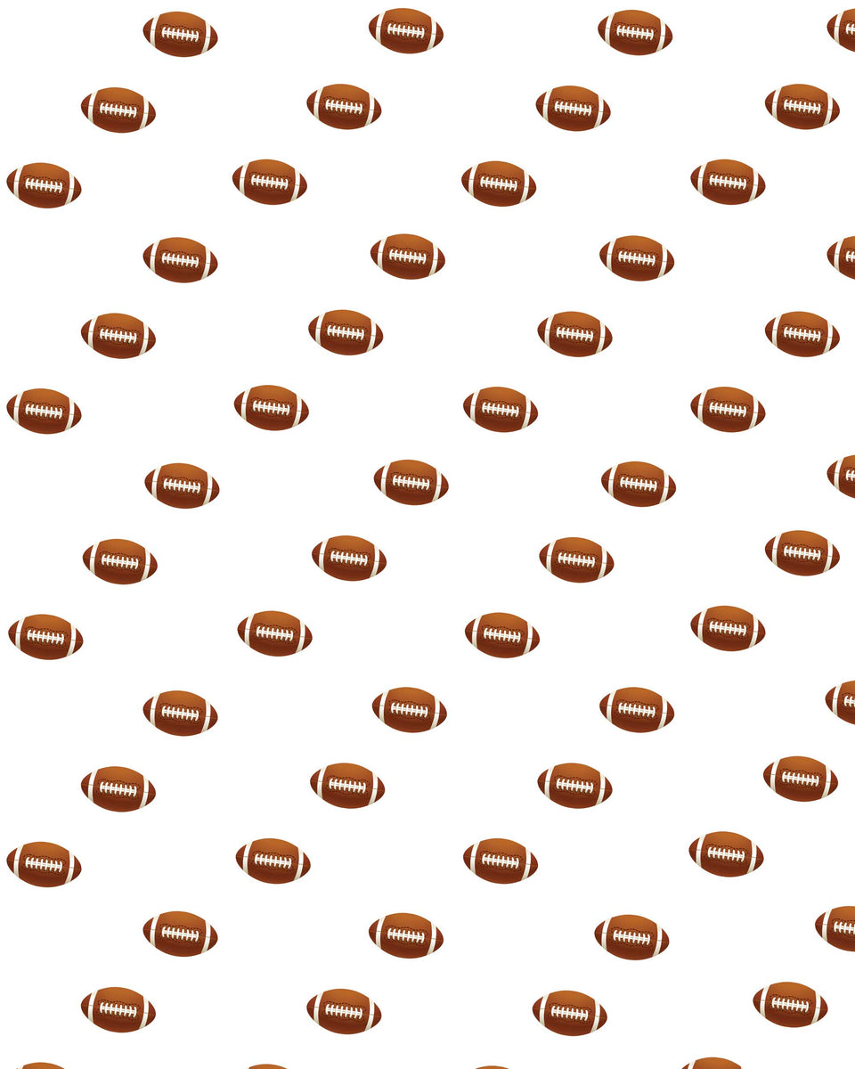 American Football - wrapping paper - design "Ball" - white – FOOTBALL-KING
